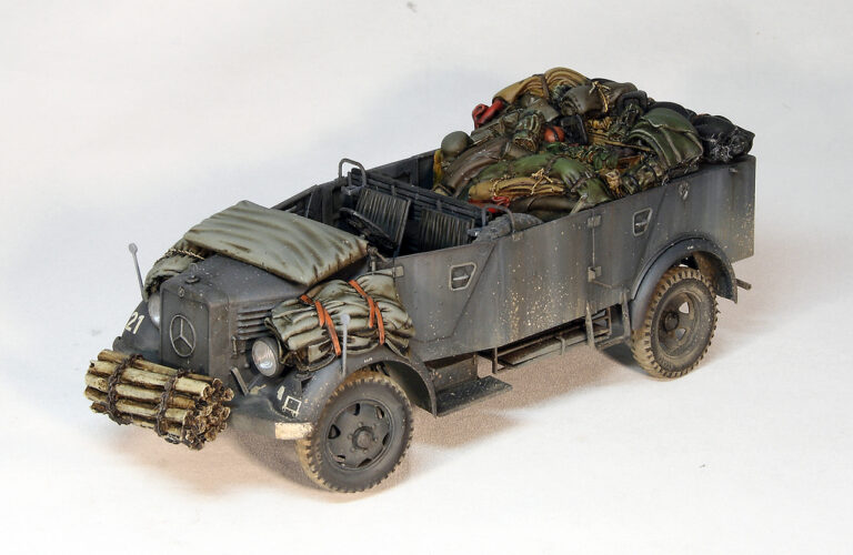 Mercedes Benz L-1500A Scale Model - not-TOYS