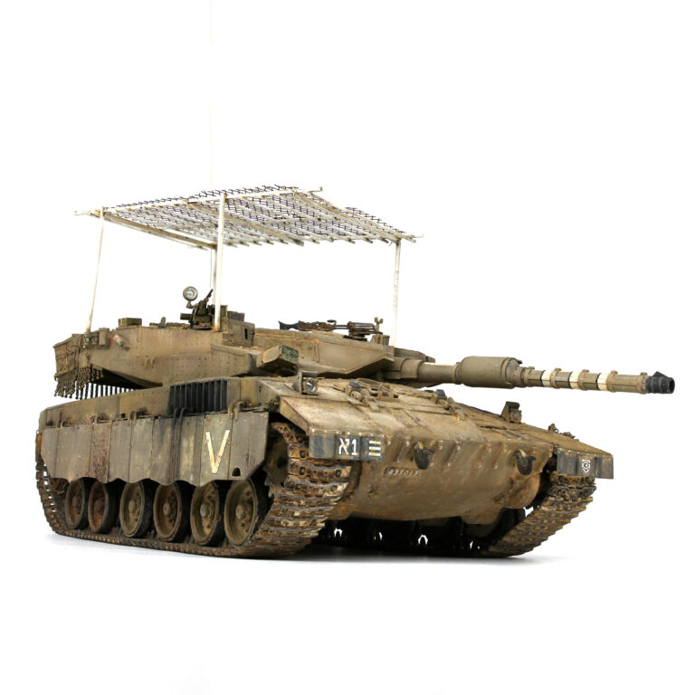 Merkava 3 Baz, Gaza 2023 | 1:35 scale pro-built model for sale - not-TOYS
