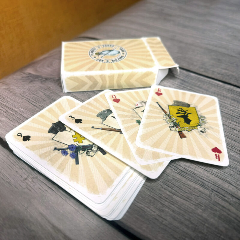 "German Divisions Insigina" Playing Cards by Igor Donchik Art - not-TOYS